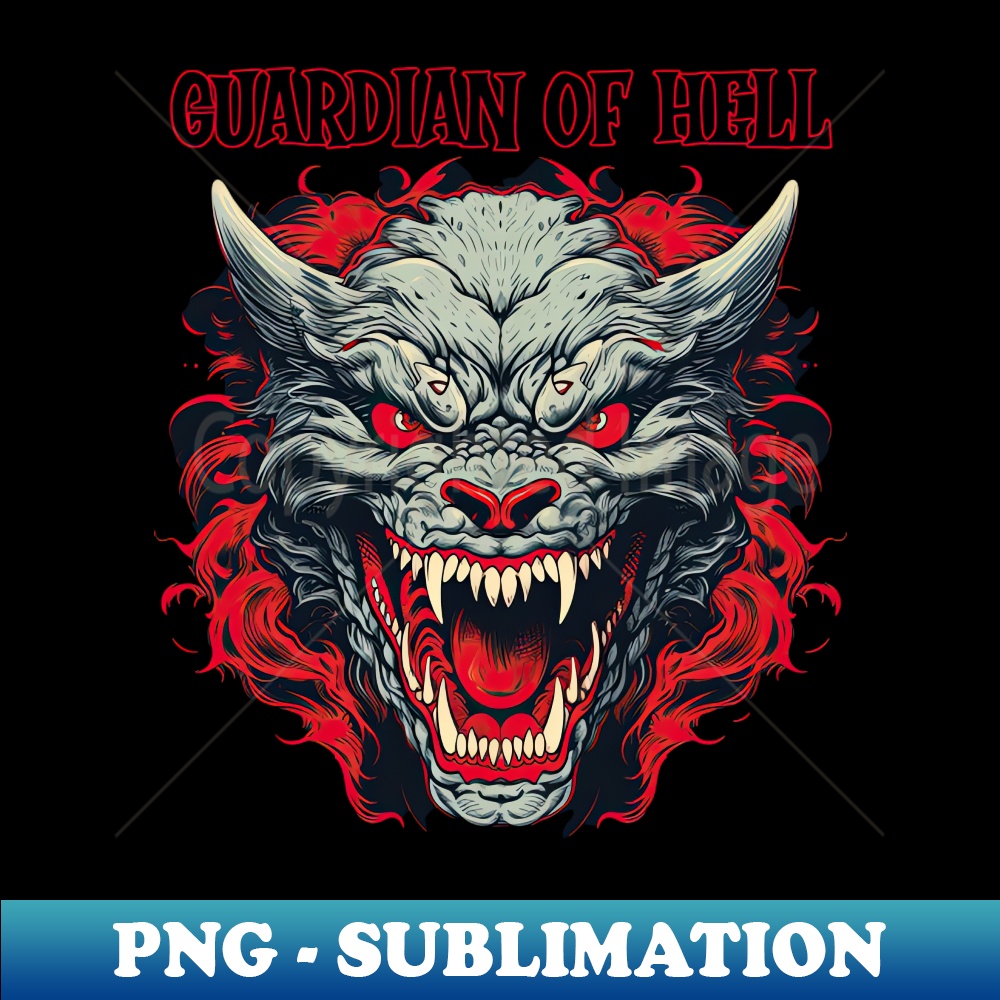 Japanese demon Head Guardian of Hell - PNG Transparent Subli | Inspire ...