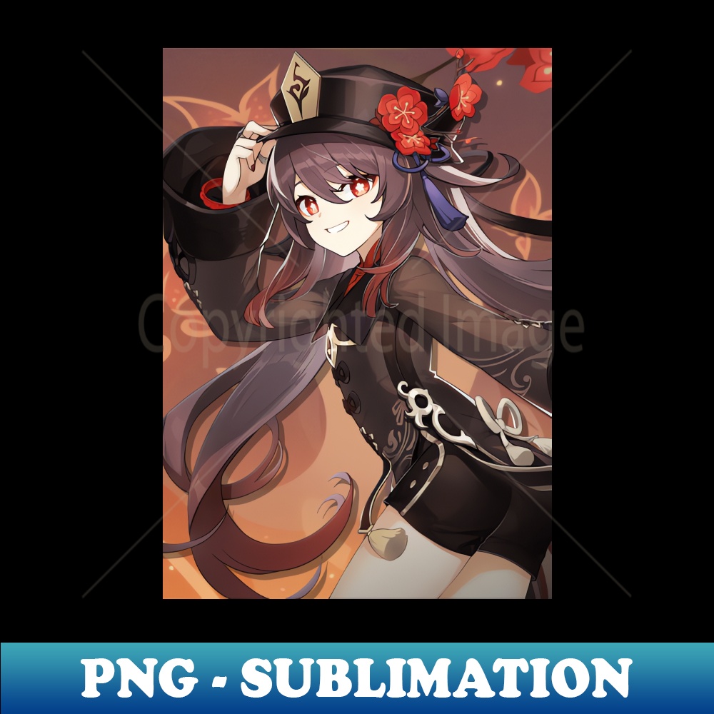Hu Tao Genshin Impact - PNG Transparent Digital Download Fil | Inspire ...