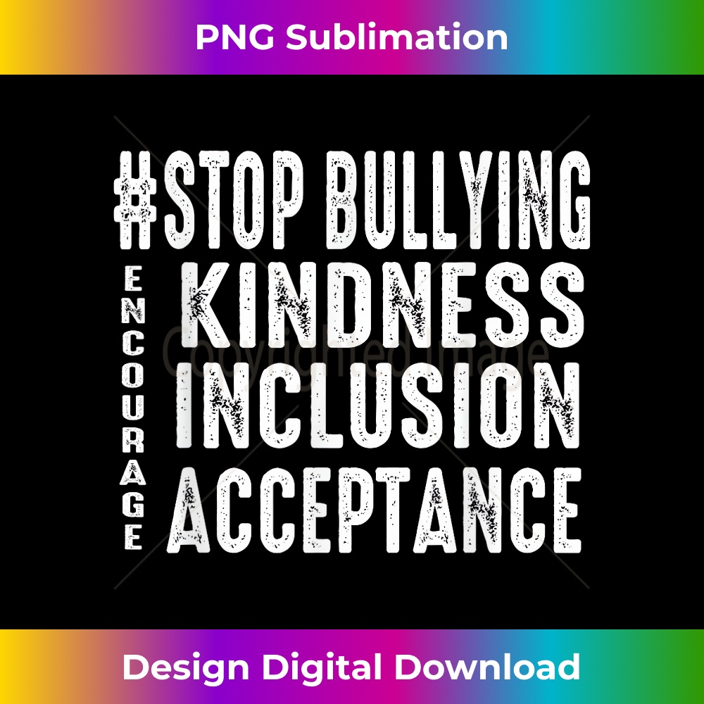 Choose Kindness Acceptation Inclusion Stop Bullying Orange - - Inspire ...