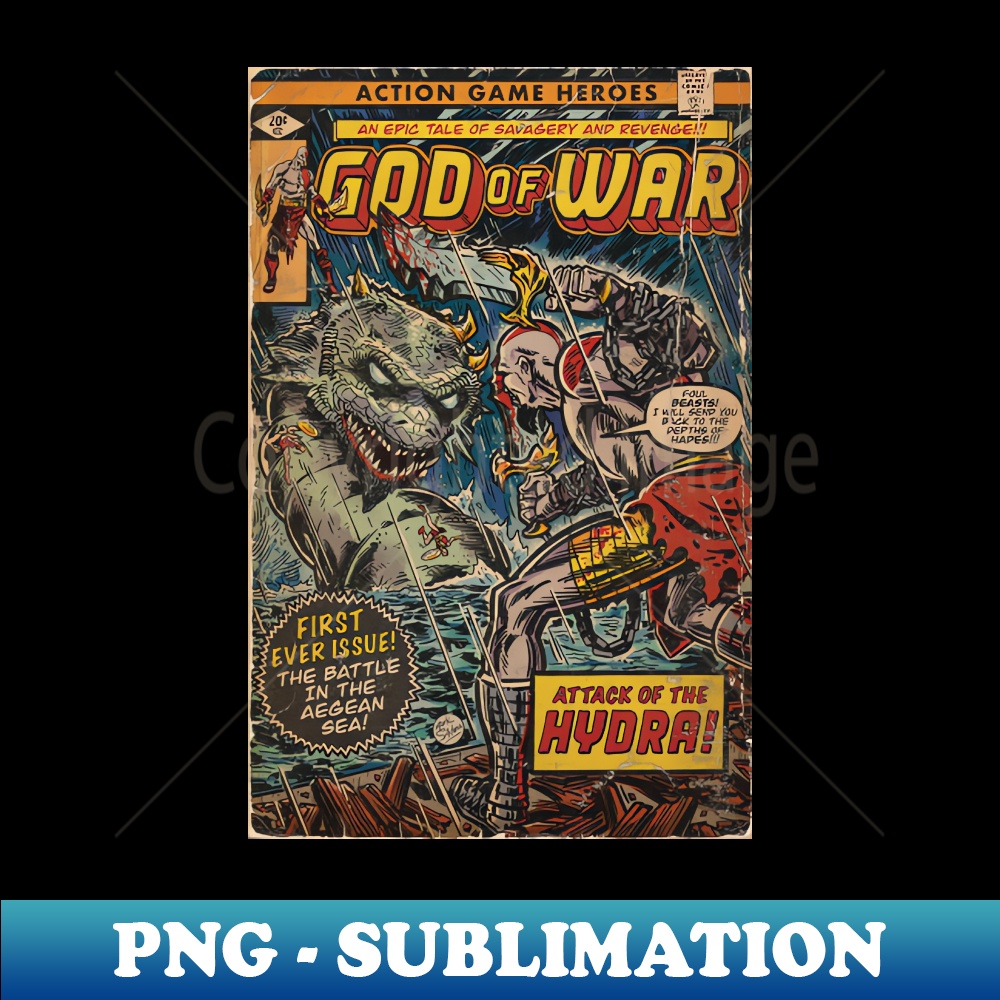 Battle in the Aegean Sea Comic book cover fan art - Instant | Inspire ...