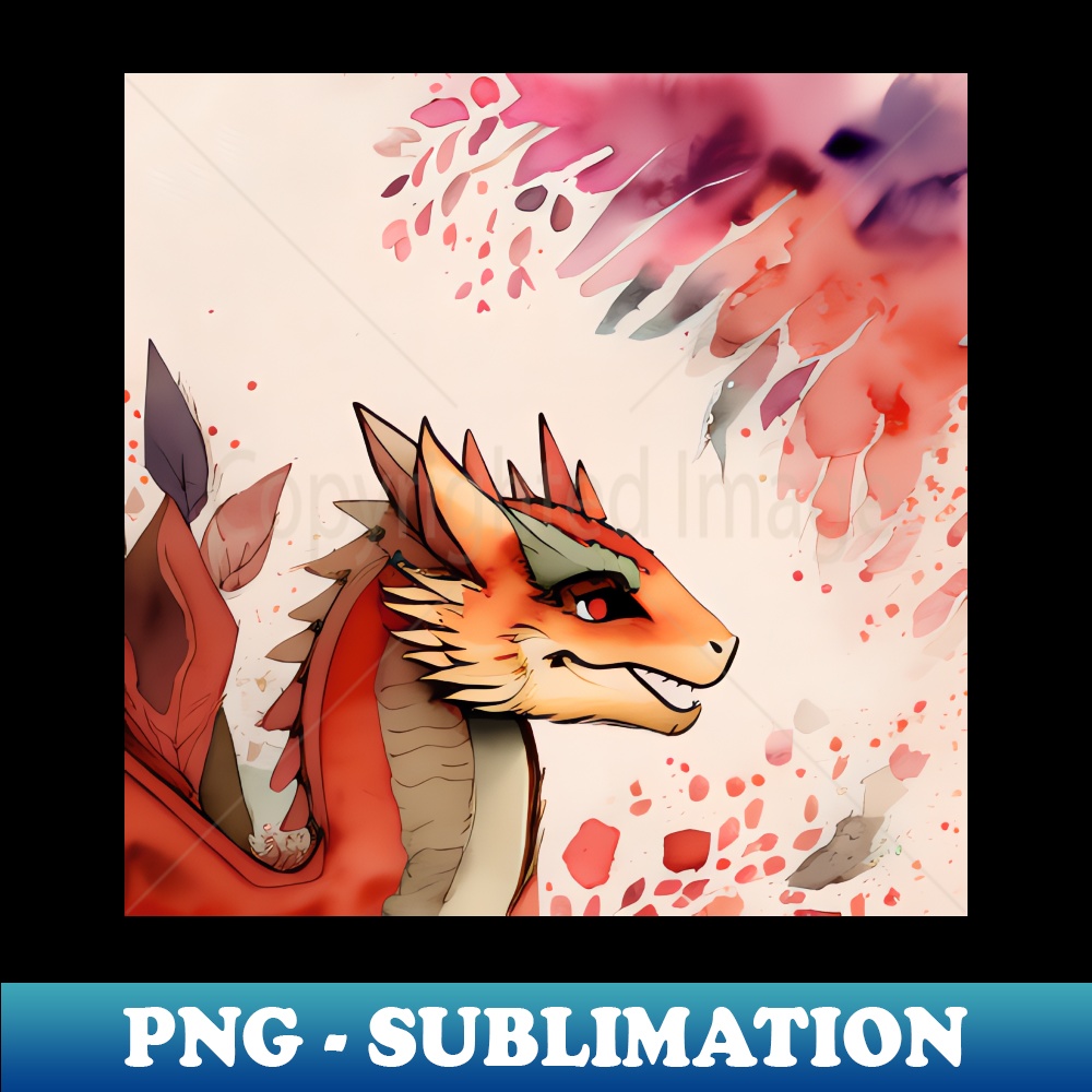 Red Dragon - PNG Sublimation Digital Download - Perfect for | Inspire ...