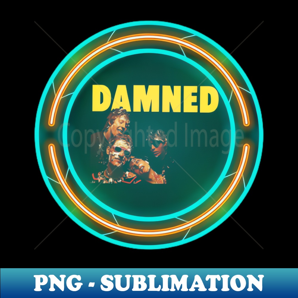 The damned logo - Retro PNG Sublimation Digital Download - E | Inspire ...