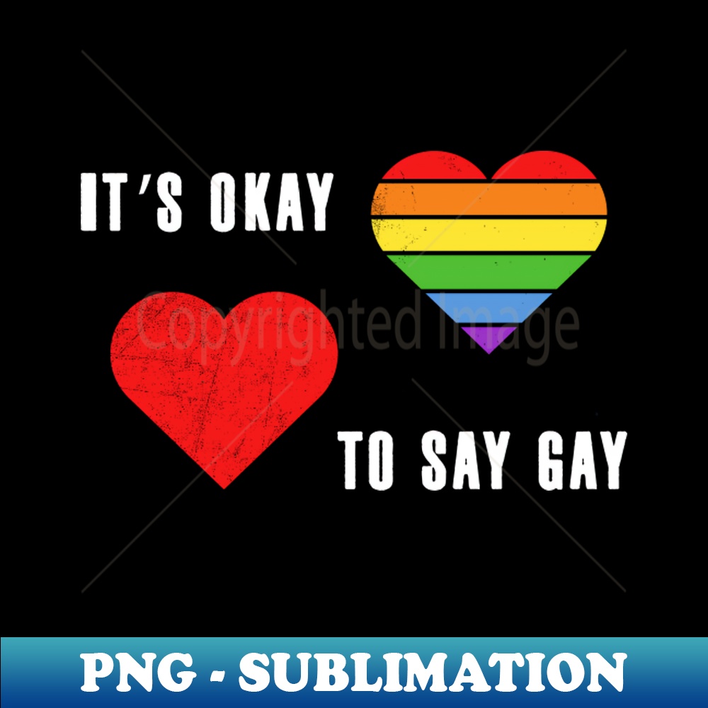Its okay to say gay Shirt LGBT Pride Month Tee LGBTQ Support | Inspire ...
