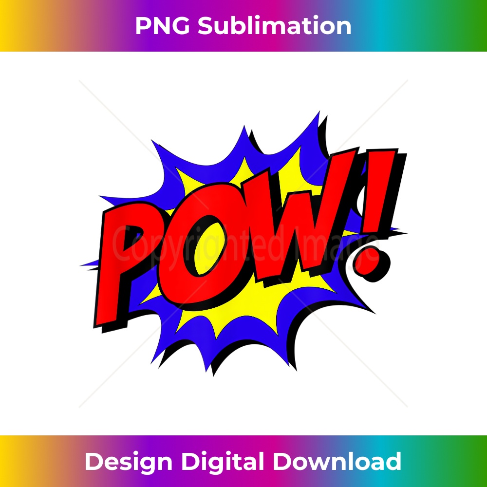 Pow Comic Book Art Funny Geeky Super Hero Gift Pop Art - Sop | Inspire ...