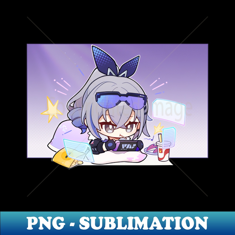 Honkai Star Rail Chibi Silver Wolf Gaming - Signature Sublim | Inspire ...