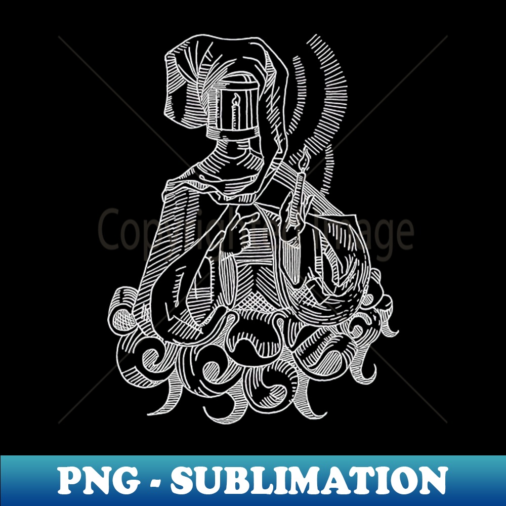 Lady Light - PNG Transparent Sublimation Design - Perfect fo - Inspire ...