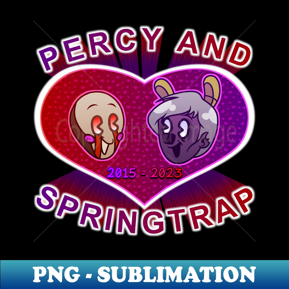 Goodbye Percy and Springtrap - Sublimation-Ready PNG File - | Inspire ...