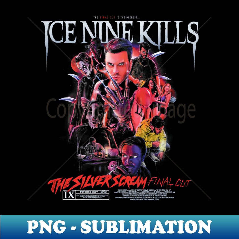 Silver Scream Final Cut - Aesthetic Sublimation Digital File | Inspire ...