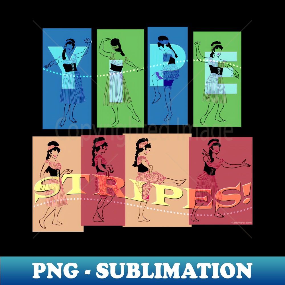 Yipe Stripes - Elegant Sublimation PNG Download - Perfect fo | Inspire ...