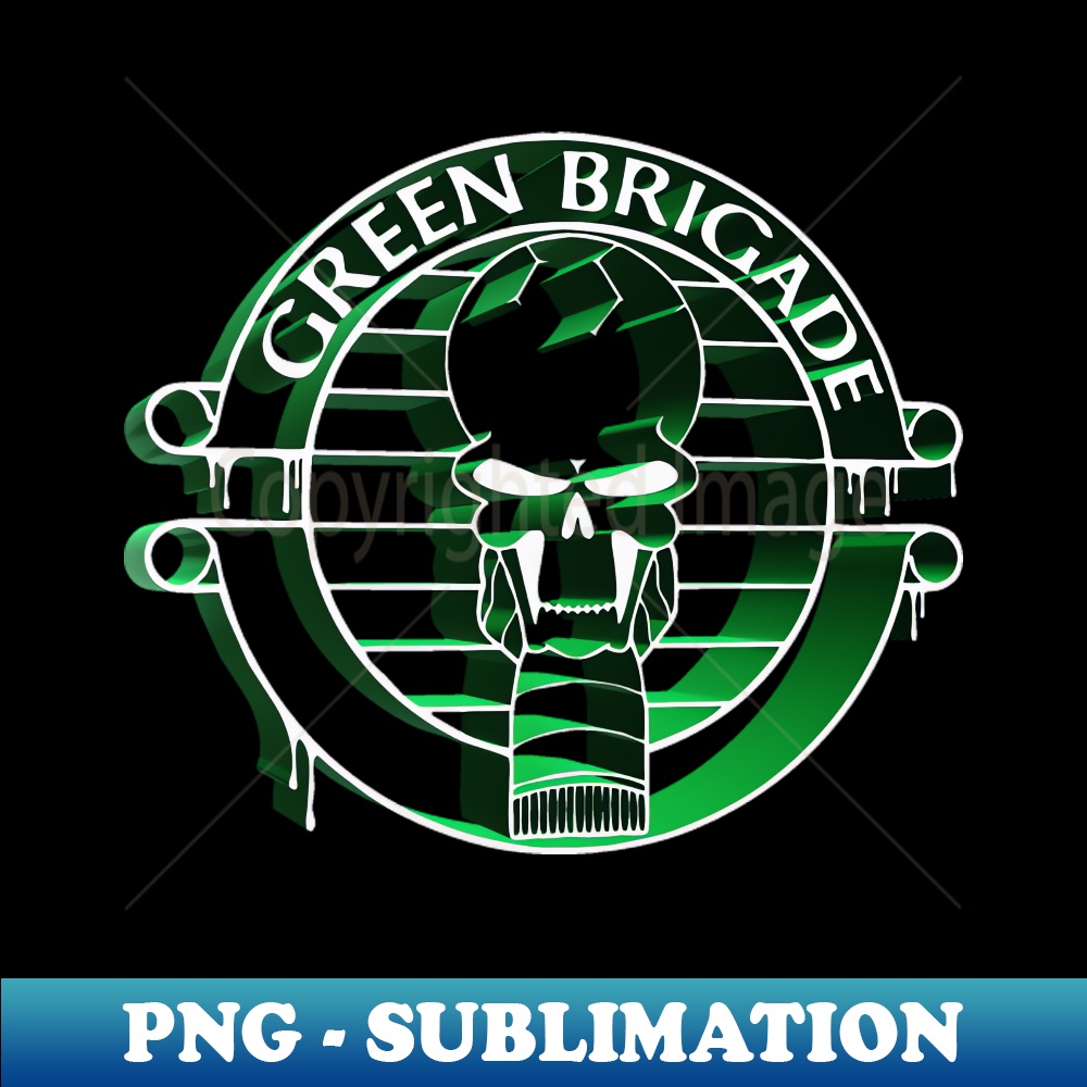 Green Brigade 3D - High-Resolution PNG Sublimation File - Bo | Inspire ...