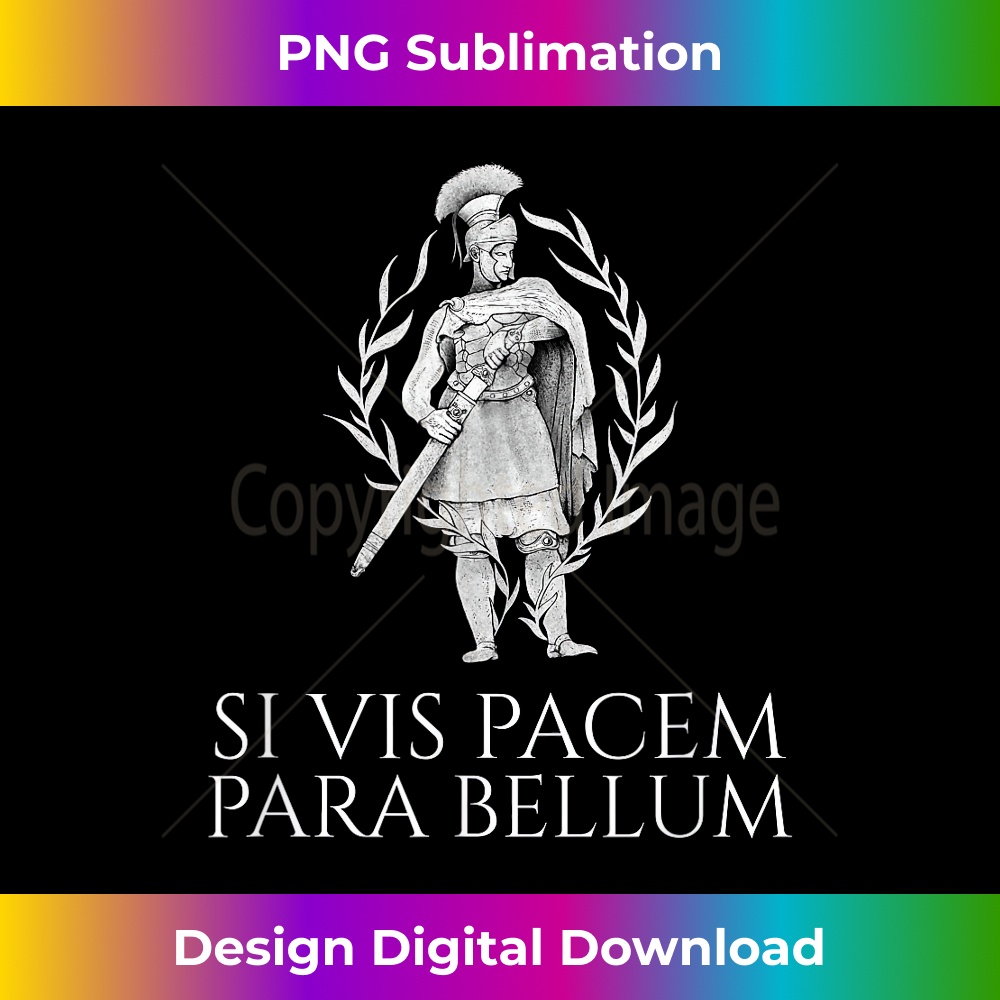 Latin Quote - Si Vis Pacem Para Bellum - Ancient Rome Legion | Inspire Uplift