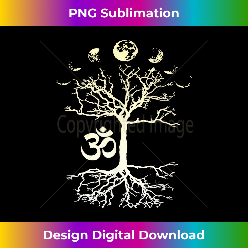 Phases of the Moon Tree of Life Om Aum Peace Mindful - Sophi - Inspire ...