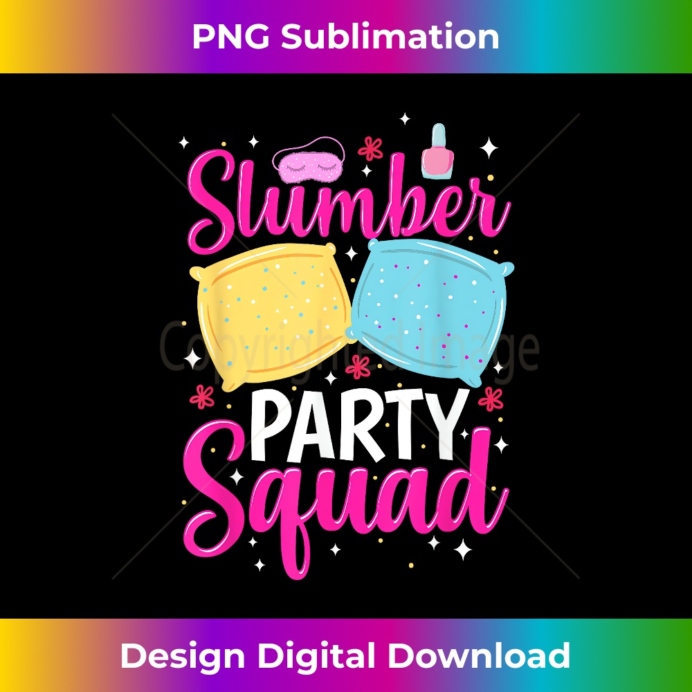 Girls Slumber Party Squad Sleepover Pajama Nails & Make up - | Inspire ...