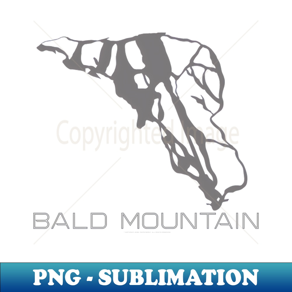 Bald Mountain Resort 3D - PNG Transparent Sublimation Design | Inspire ...