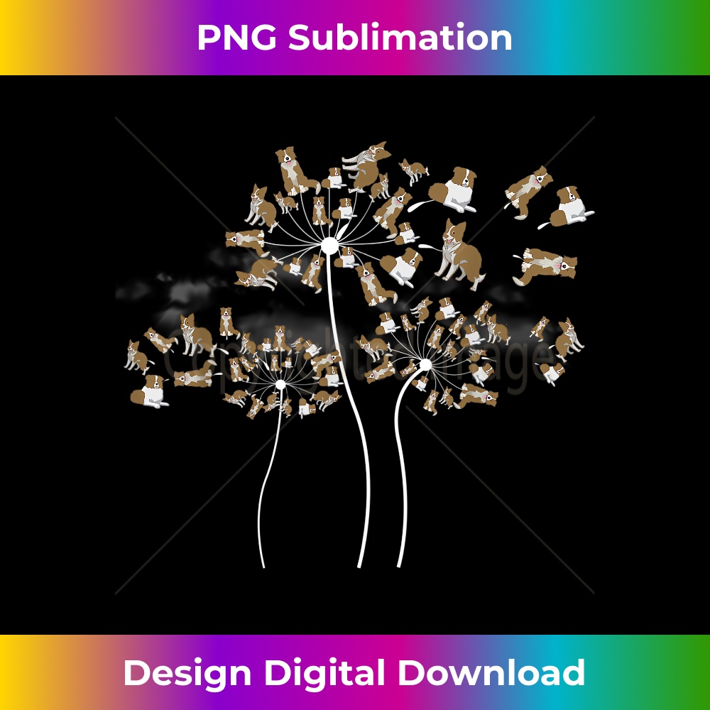 Border Collie Flower Fly Dandelion Dog Border Collie - Vibra | Inspire ...