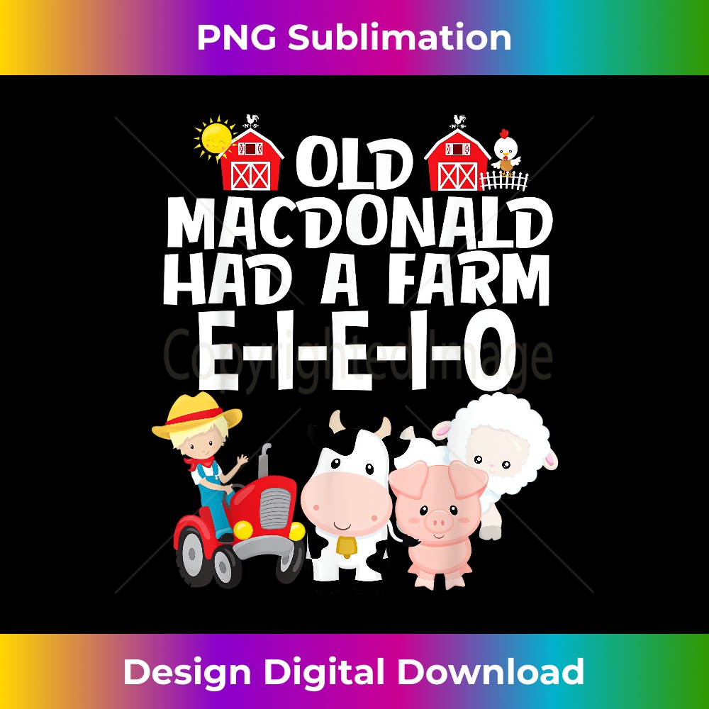 Nursery Rhyme Old MacDonald Had a Farm E-I-E-I-O - Sublimati | Inspire ...