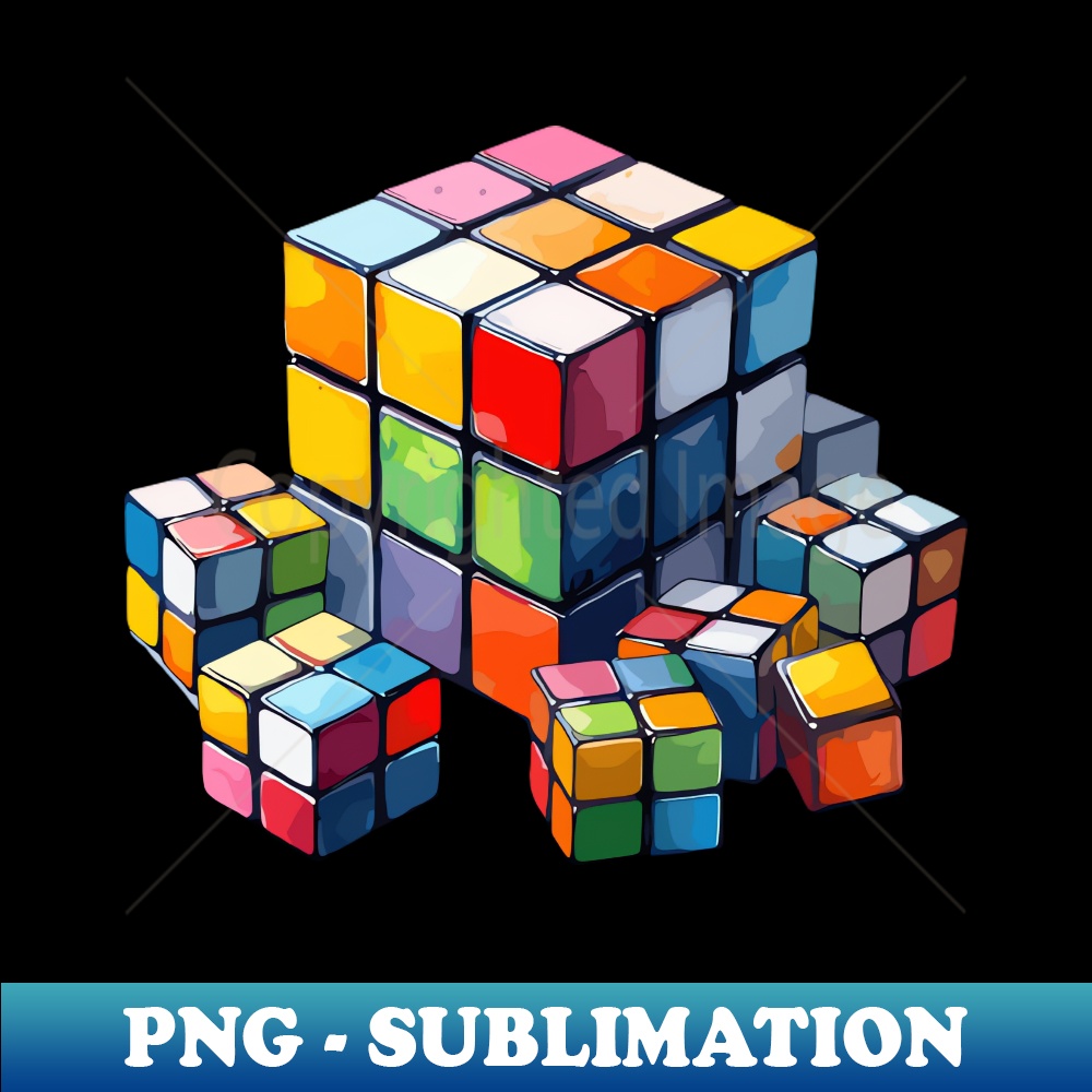 Rubiks Cube - High-Quality PNG Sublimation Download - Stunni - Inspire ...