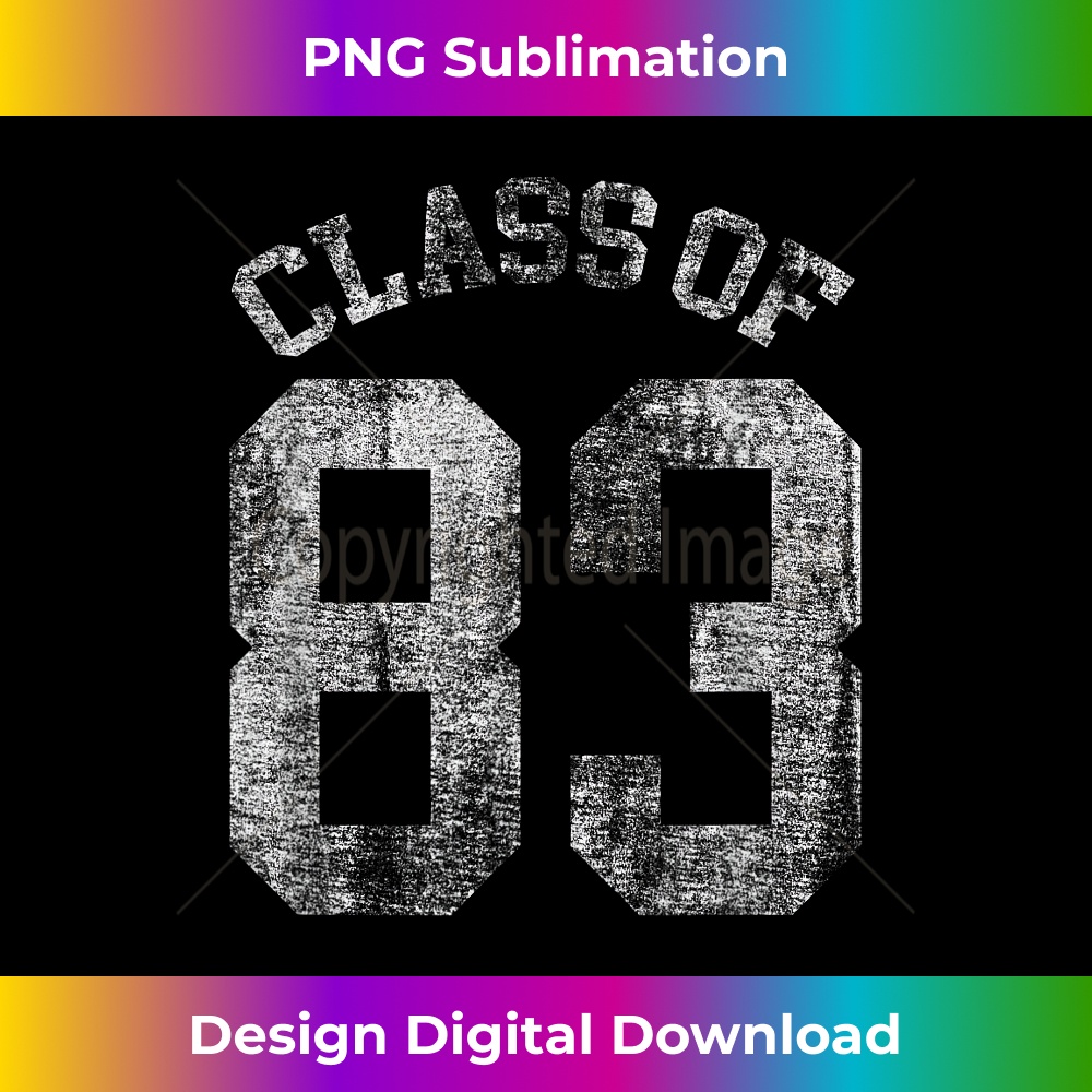 Retro Class of 1983 Graphic - Sublimation-Optimized PNG File | Inspire ...