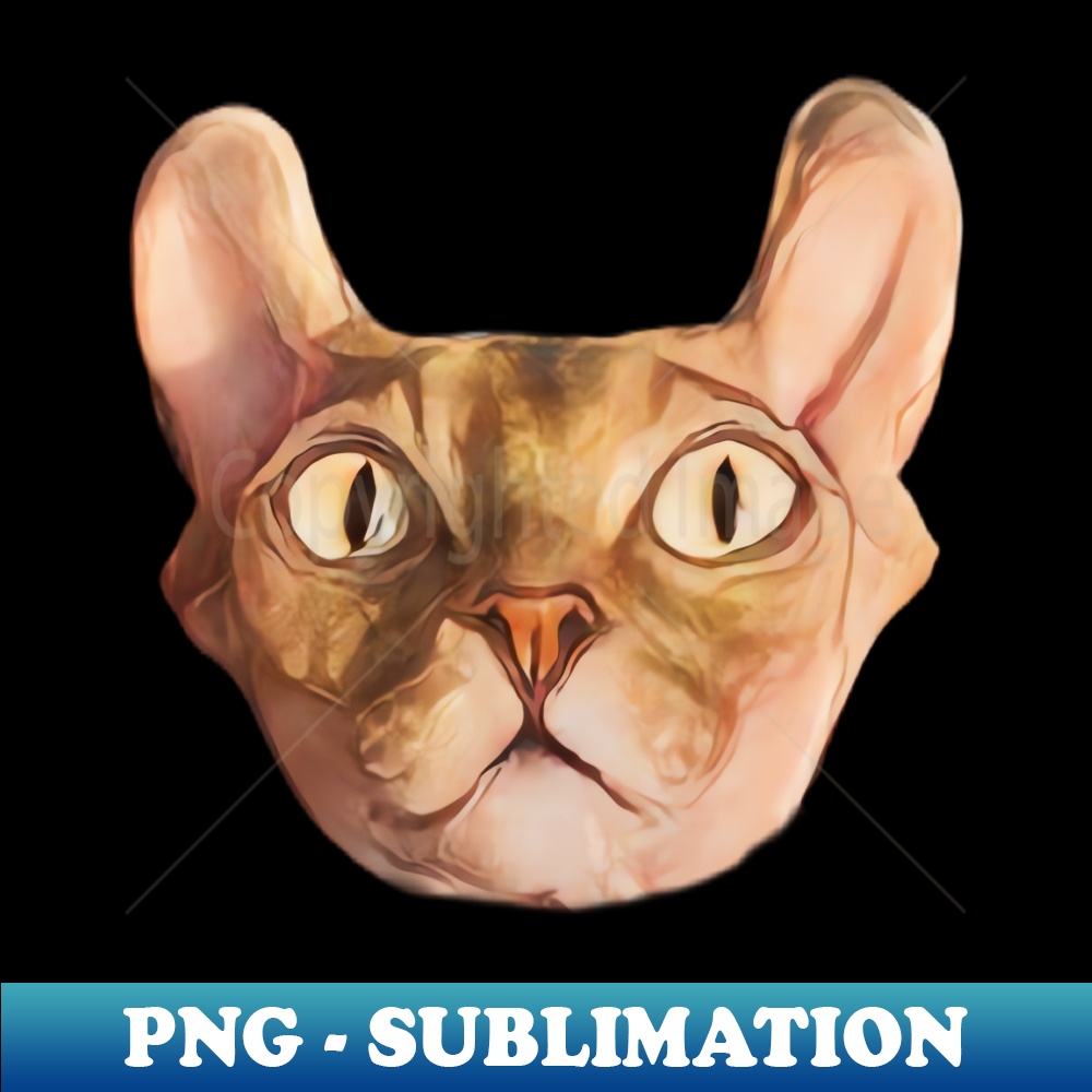 Hazel the Elf Cat - PNG Transparent Digital Download File fo - Inspire ...