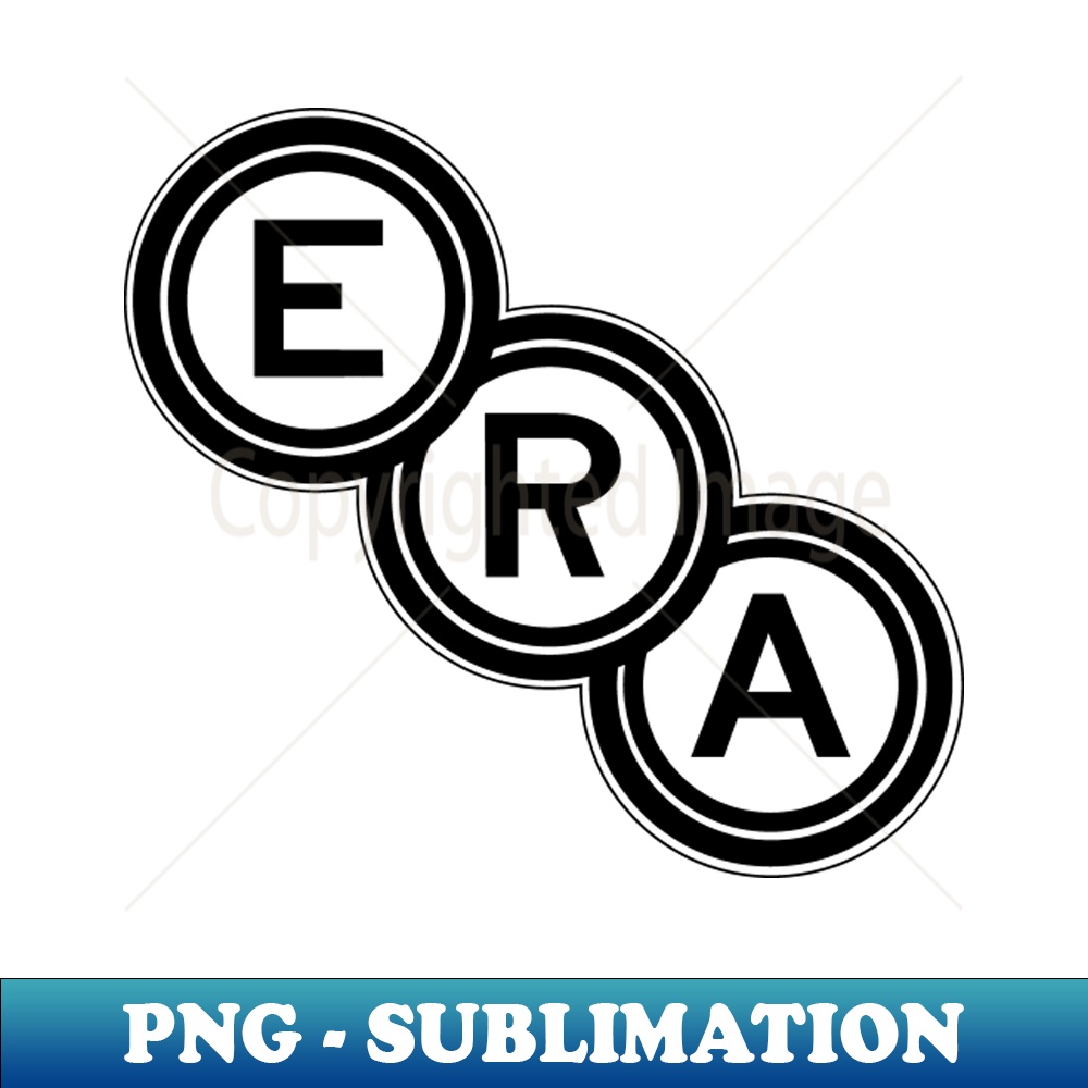 ERA English Racing Automobiles emblem 1933-1954 - black prin | Inspire ...