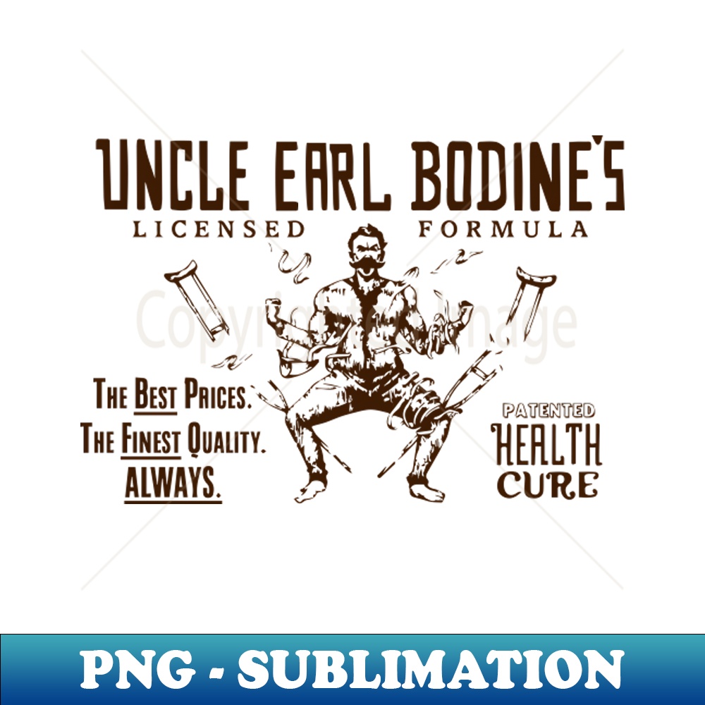 Uncle Earl Bodines licenced formula - Premium PNG Sublimatio - Inspire ...