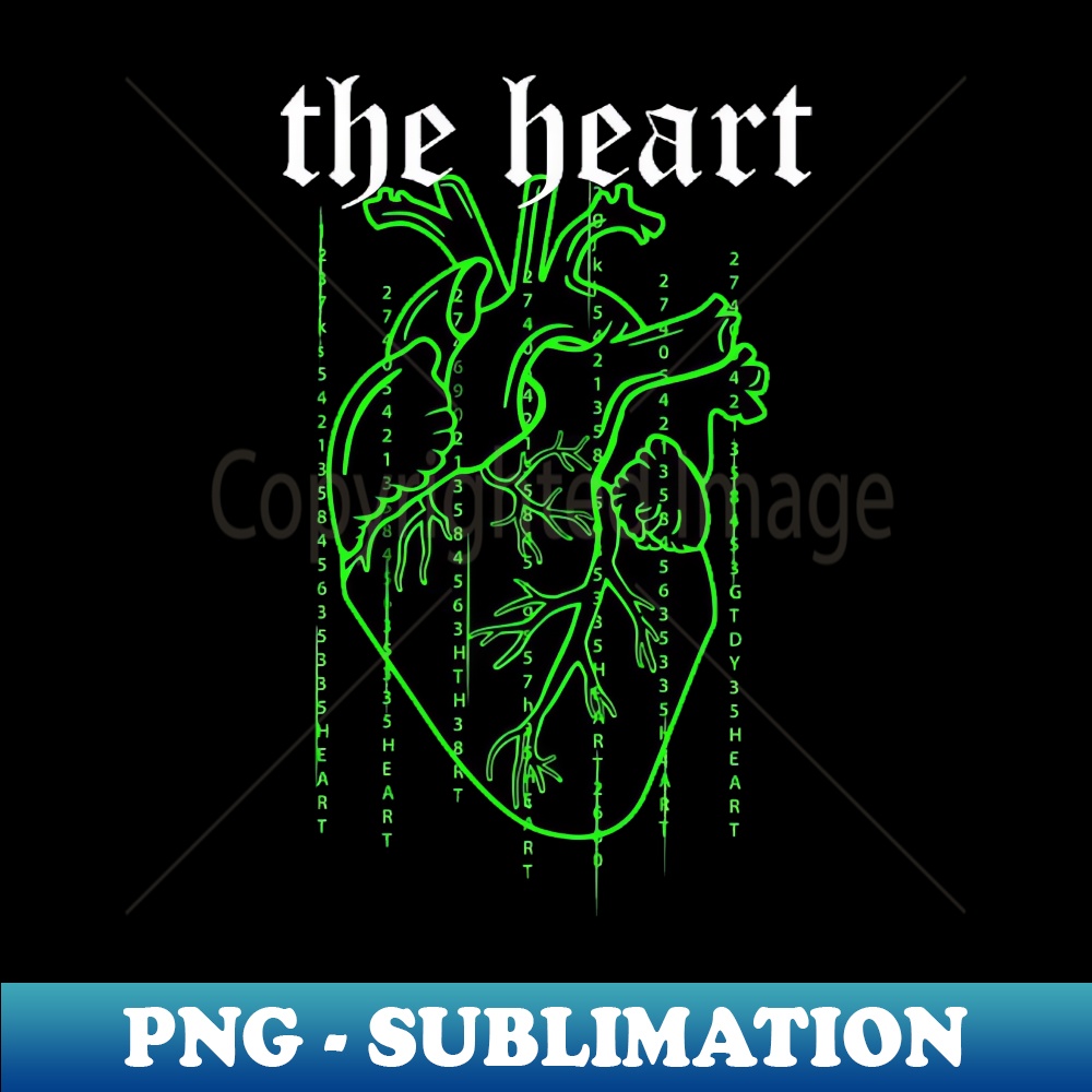 The heart matrix - PNG Transparent Digital Download File for - Inspire ...