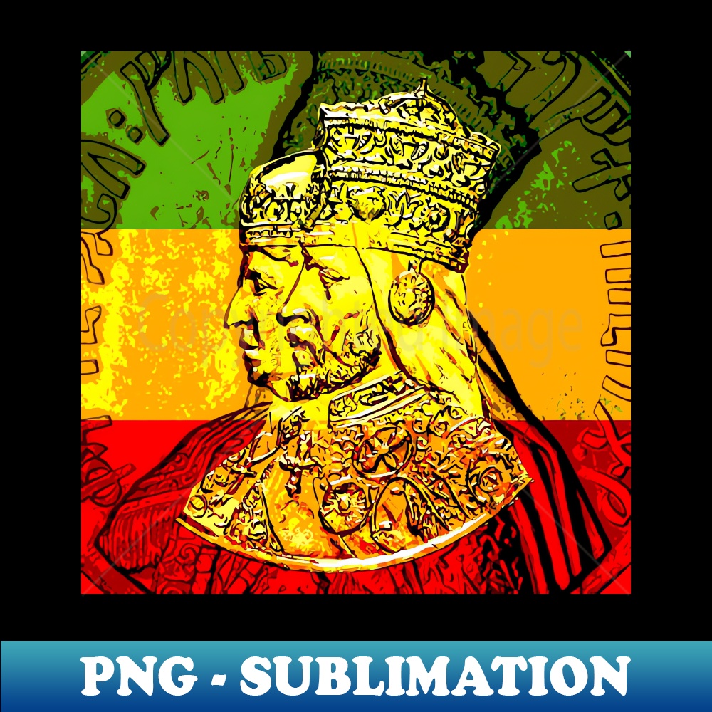 His Majesty Haile Selassie Empress Menen - Instant PNG Subli - Inspire ...