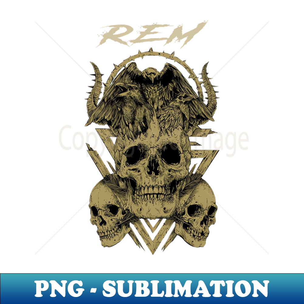 REM BAND - PNG Sublimation Digital Download - Capture Imagin | Inspire ...