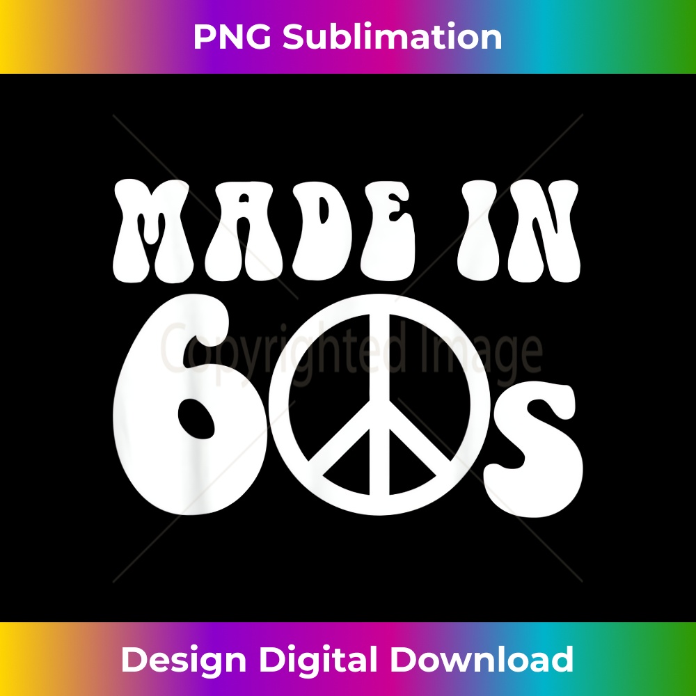 Made In 60s Hippie 1960s Peace Sign Birthday Gift - Bespoke | Inspire ...