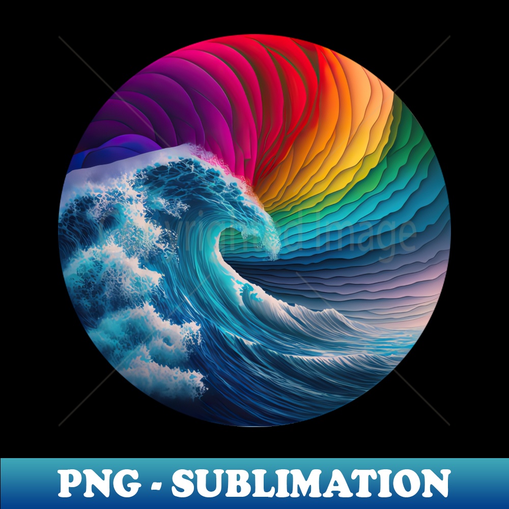 The Wave - Signature Sublimation PNG File - Capture Imaginat | Inspire ...