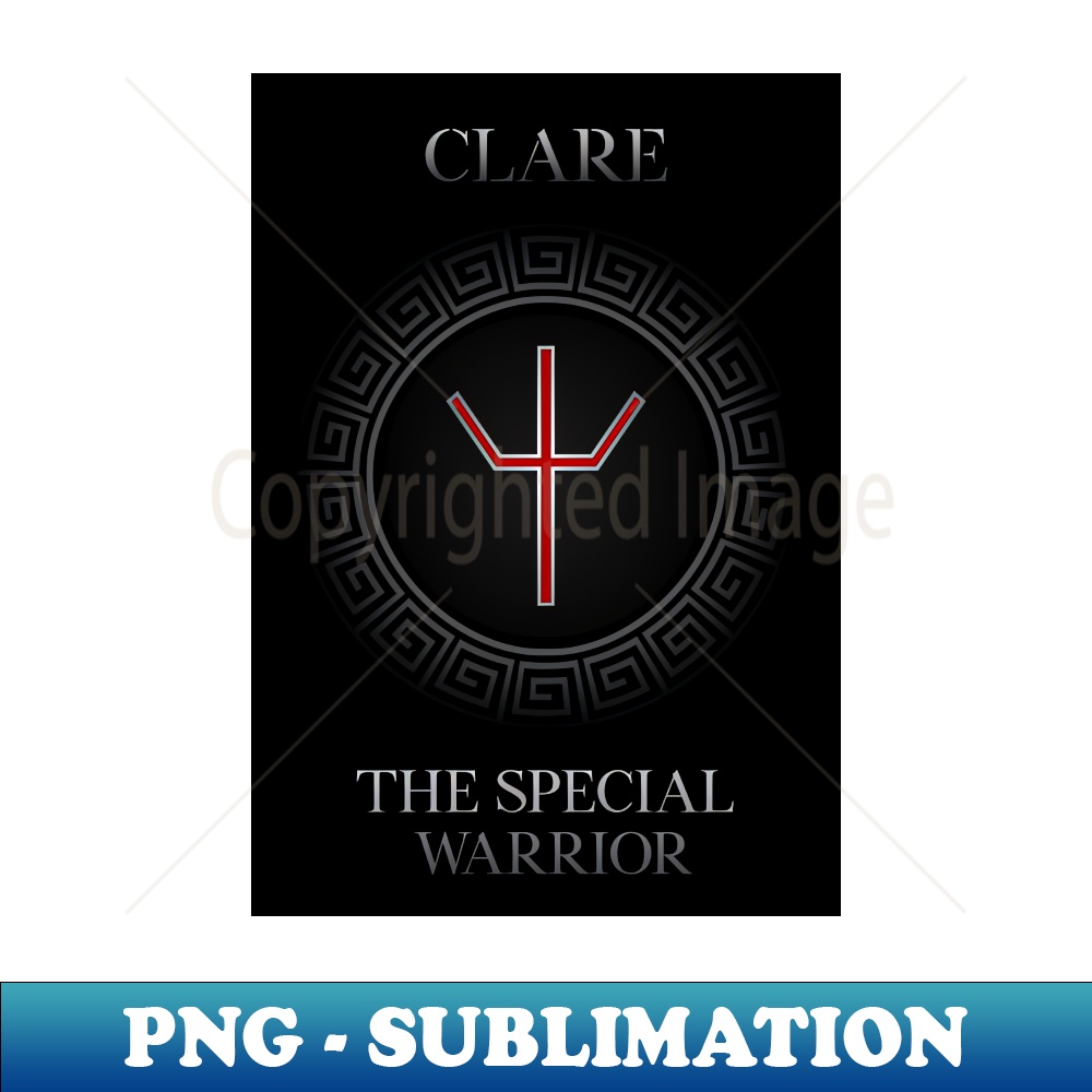 CLARE - PNG Transparent Digital Download File for Sublimatio - Inspire ...