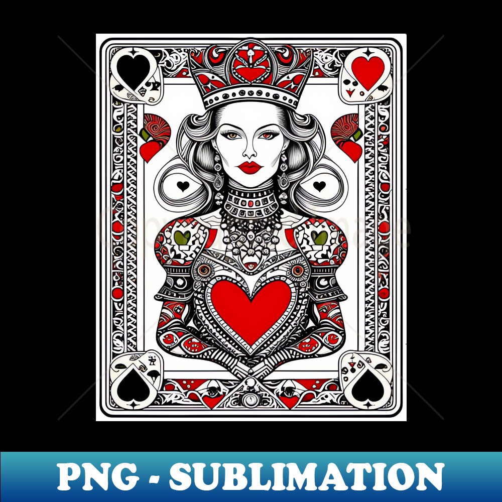 Queen of Hearts - Exclusive Sublimation Digital File - Revol | Inspire ...