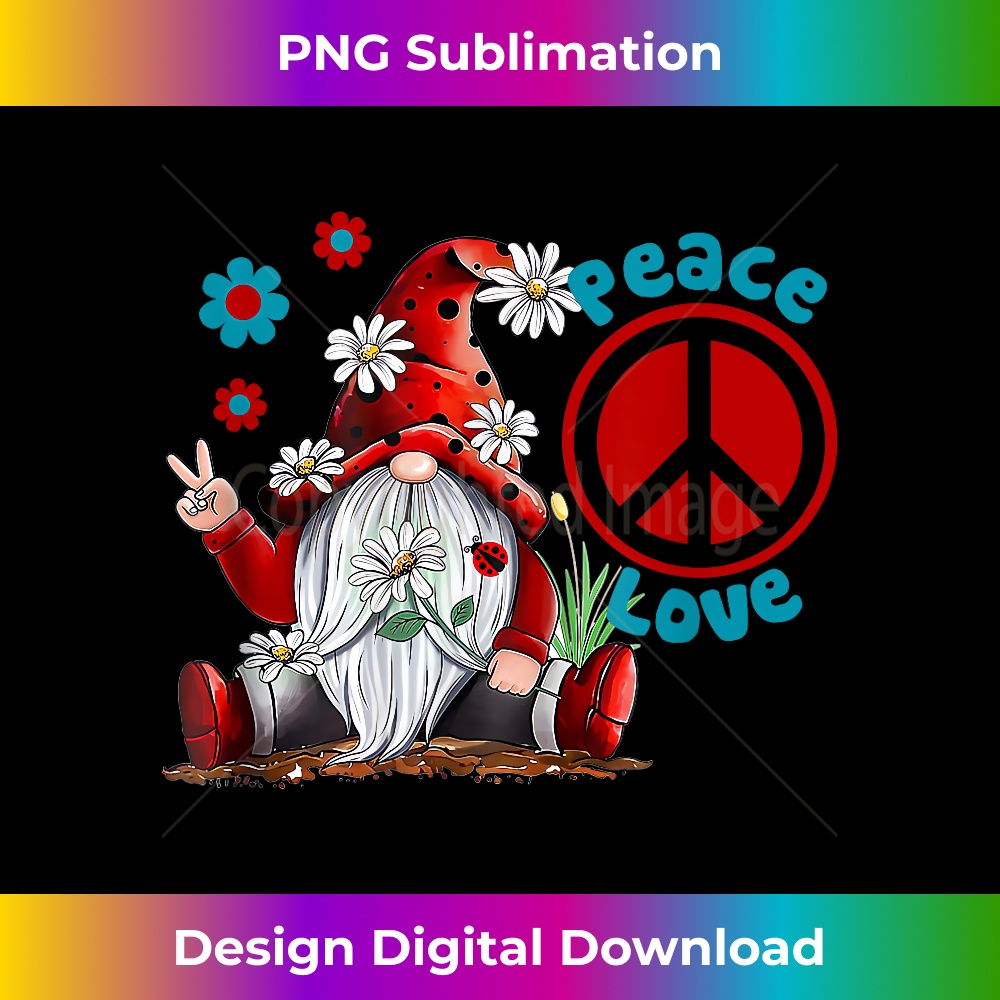 Gnome Hippie Gypsie Soul Free Spirited Peace & Love Gnomes - | Inspire ...