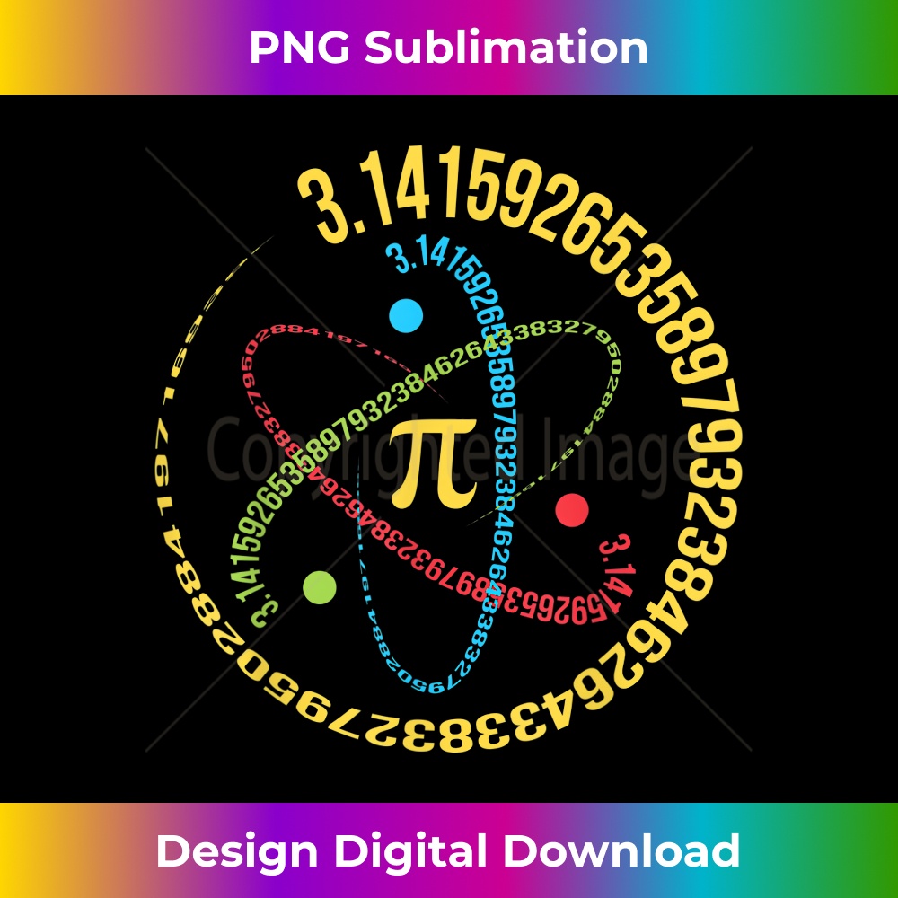 Atom Pi Math Science STEM Gifts 3.14 Pi Day - Timeless PNG S | Inspire ...