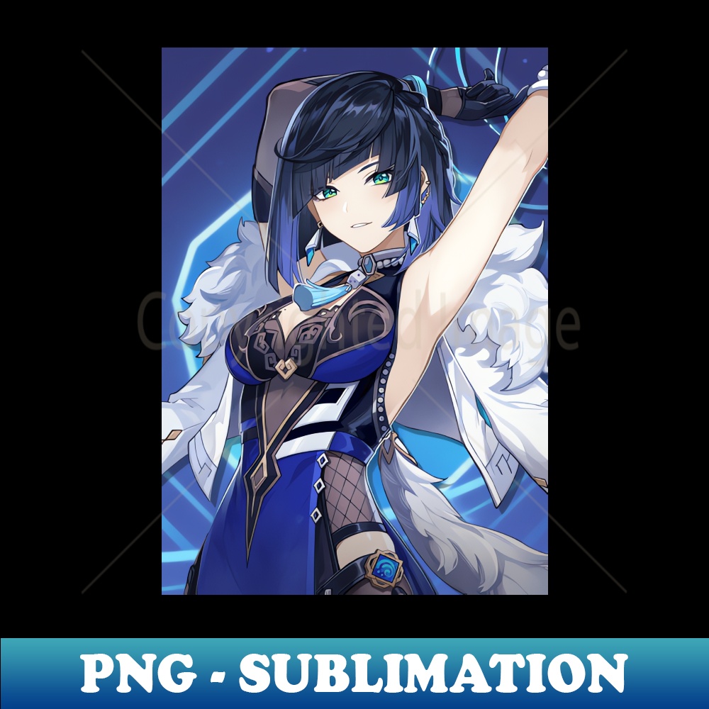 Yelan Genshin Impact - High-Quality PNG Sublimation Download | Inspire ...