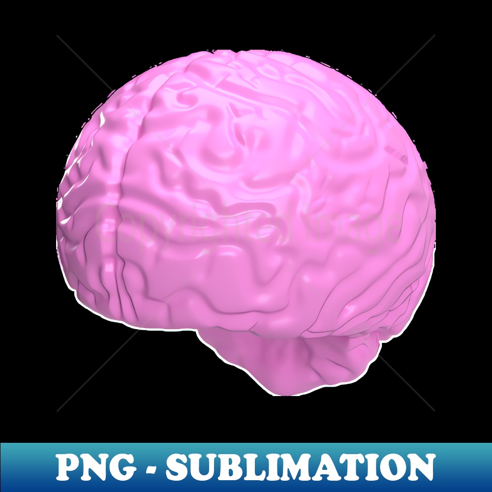 The pink brain - PNG Transparent Sublimation File - Enhance | Inspire ...
