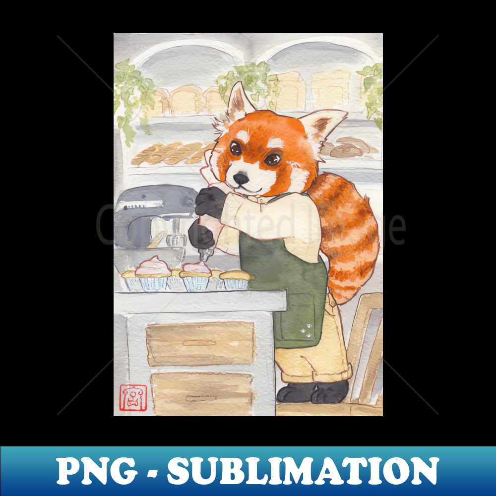 Hikaru of Red Panda Bakery - Sublimation-Ready PNG File - Tr | Inspire ...