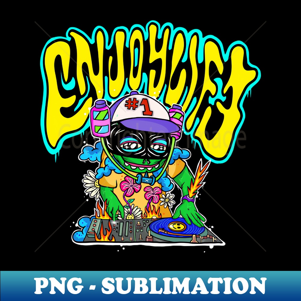 enjoy life - Premium Sublimation Digital Download - Unleash | Inspire ...