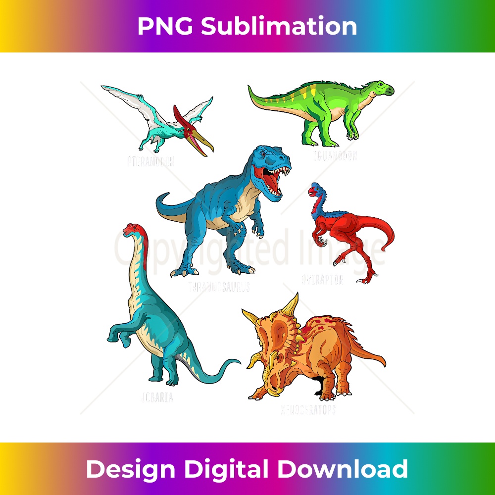 Types of dinosaurs graphics dino identification T-Rex - Luxe - Inspire ...