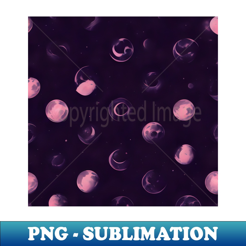 Pink moon phases v2 - Aesthetic Sublimation Digital File - C | Inspire ...