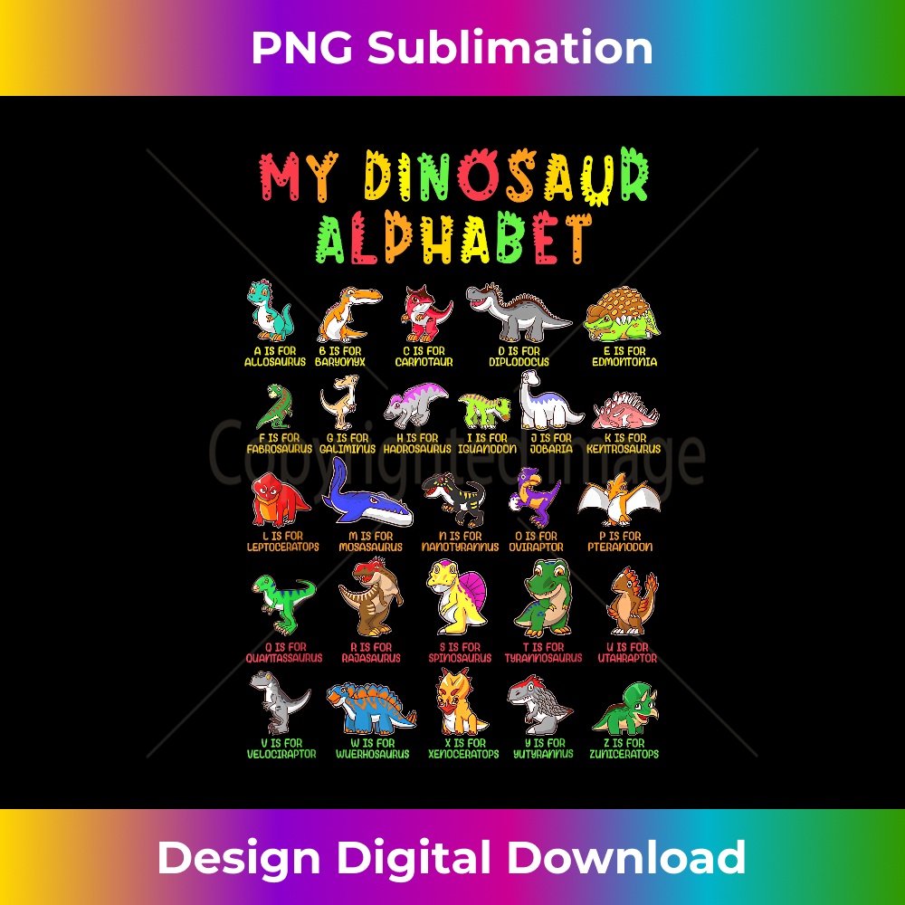 Types Of Dinosaurs Alphabet Dino Identification - Artisanal - Inspire ...
