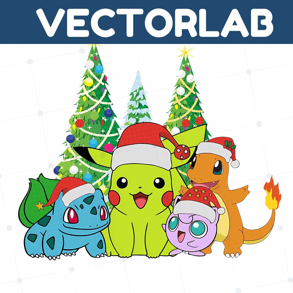 Christmas Pokemon Anime Lovers PNG Download File - Inspire Uplift