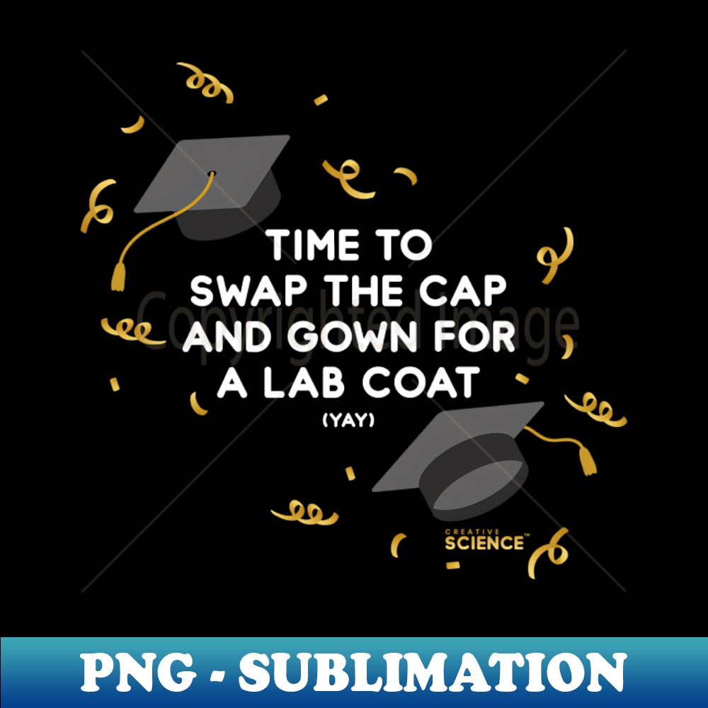 Graduation Swap The Cap And Gown White Writing - High-Qualit - Inspire ...