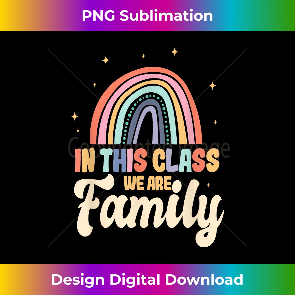 In This Class We Are Family Student Teacher Back To School - | Inspire ...