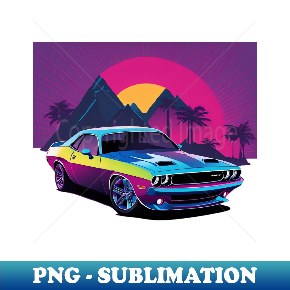 Dodge sunrise - Sublimation-Ready PNG File - Create with Con | Inspire ...