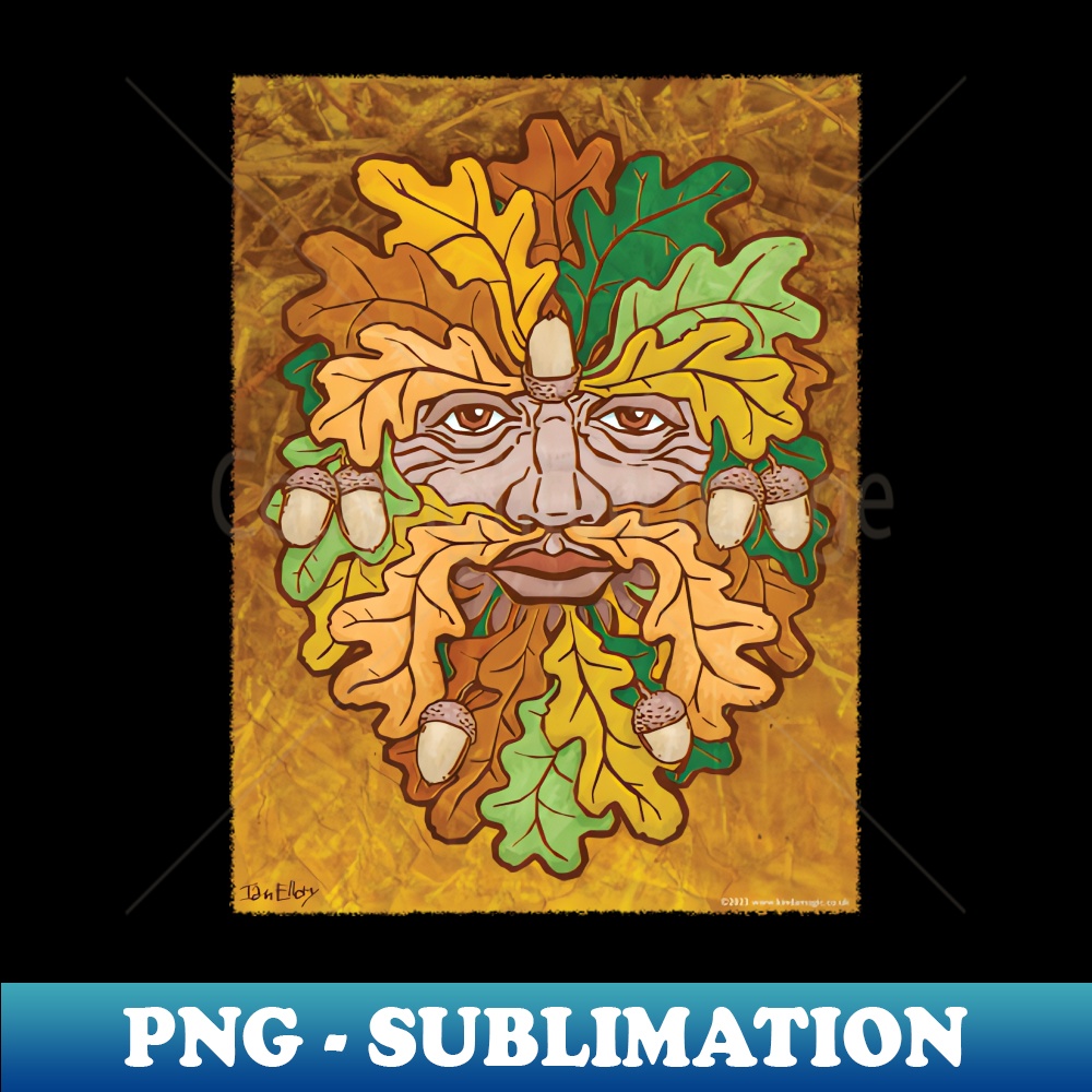 Green Man Autumn - Premium PNG Sublimation File - Revolution | Inspire ...