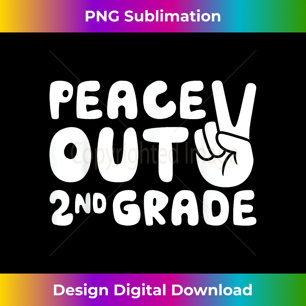 Peace Out 2nd Grade T- Second Grade Graduation - Sophisticat | Inspire ...