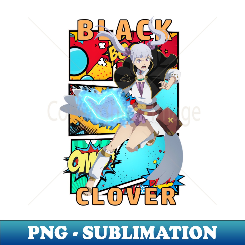 Noelle Silva Black Clover - Trendy Sublimation Digital Downl | Inspire ...