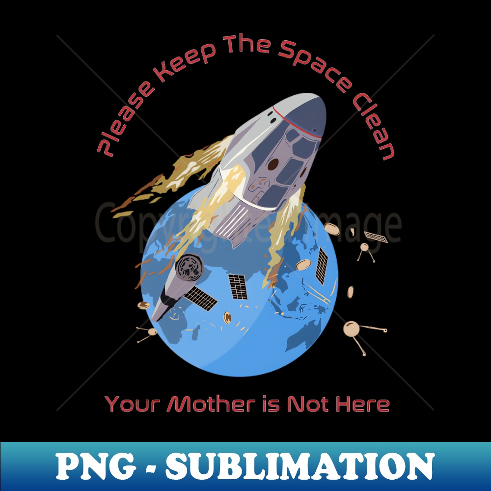 Space Trash - Bootleg Parody - Exclusive Sublimation Digital | Inspire ...