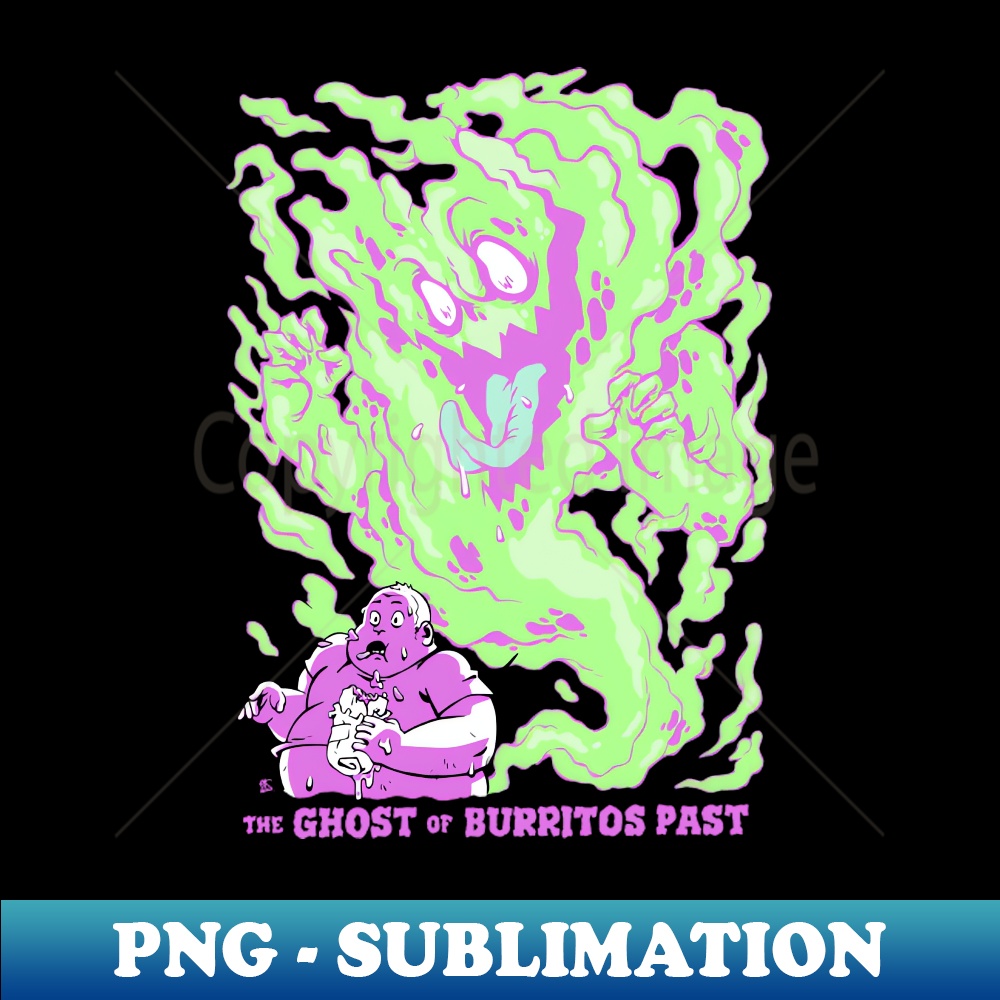 The Ghost of Burritos Past - Artistic Sublimation Digital Fi | Inspire ...